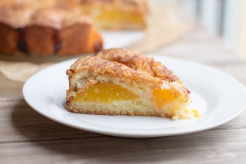 Best Ever Fresh Peach Buckle - This Gal Cooks