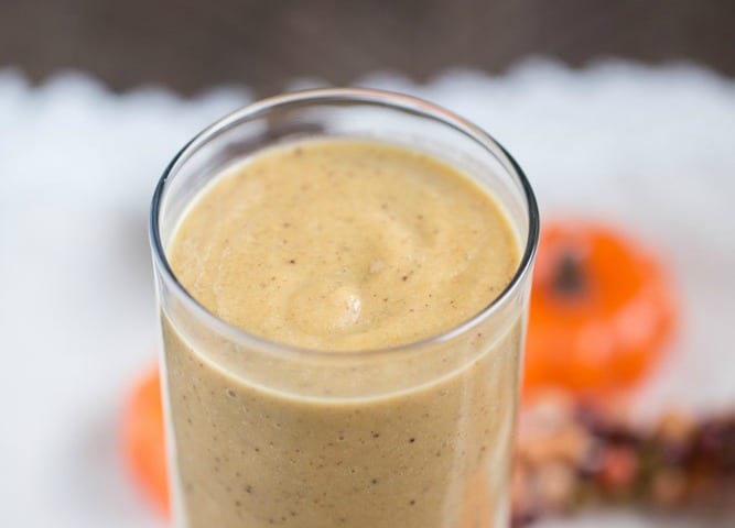 Pumpkin Banana Bread Smoothie | This Gal Cooks