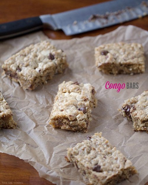Congo Bars - This Gal Cooks