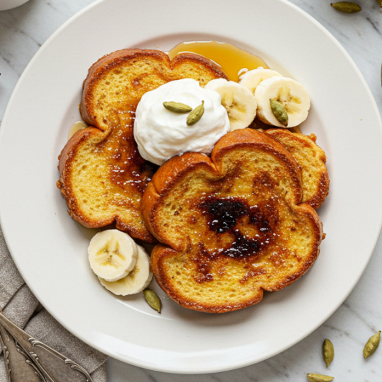 My Friends LOVE This Cardamom Crème Brûlée French Toast Recipe - This ...