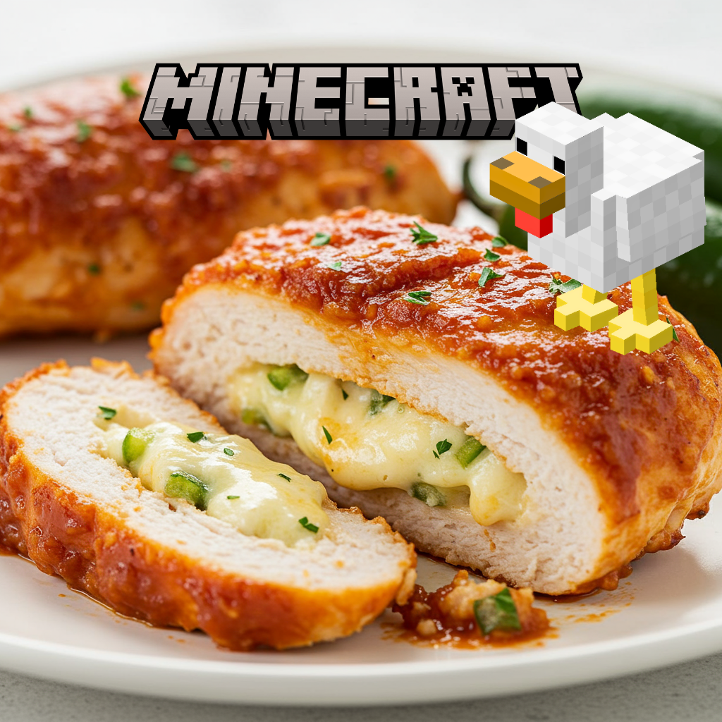 Real Life Lava Chicken Recipe (Inspired By The Minecraft Movie) - This Gal Cooks