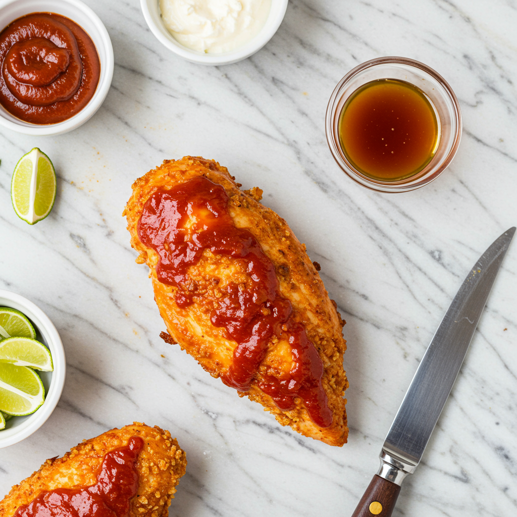 Real Life Lava Chicken Recipe (Inspired By The Minecraft Movie) - This ...